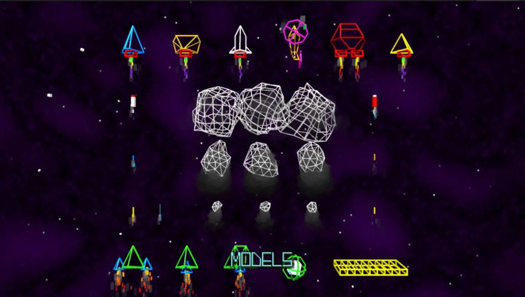 Unity Asset Geometry Shooter COMPLETE GAME PACK - RED IRON LABS
